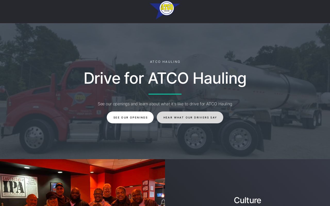 Drive for ATCO Hauling